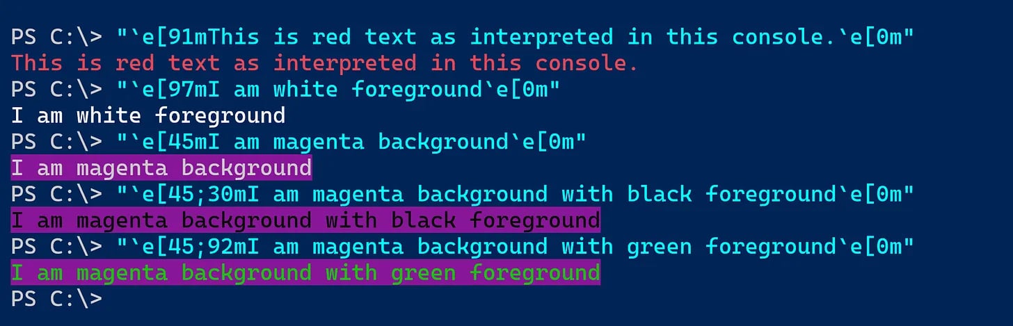 Pretty Powershell Is Better Powershell • Buttondown 