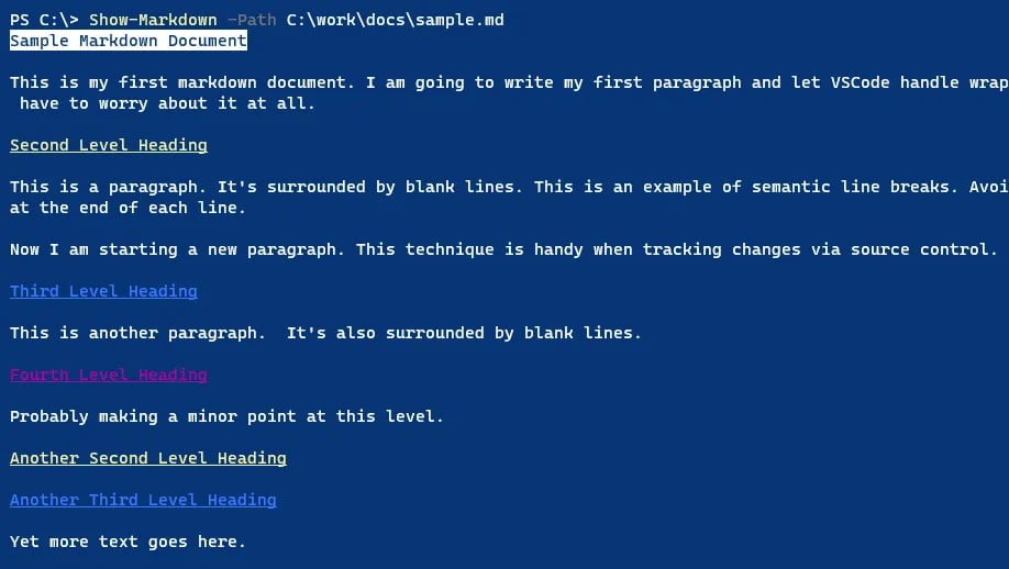 Markdown in Action • Buttondown
