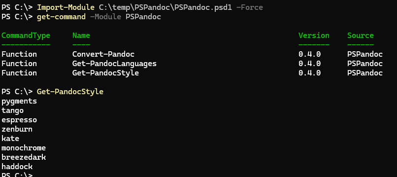 Pandoc Pdfs And Powershell • Buttondown 