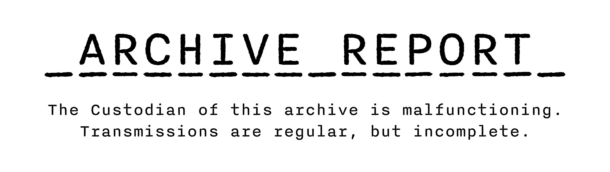 Archive Report • Buttondown