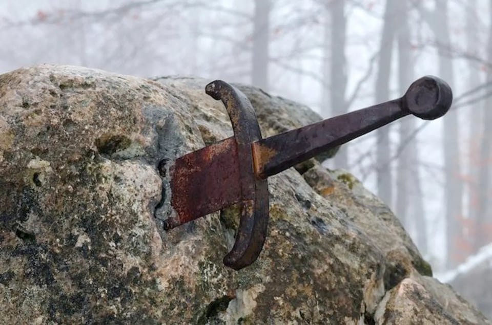 LEADERSHIP, WITH A DOUBLE-EDGED SWORD • Buttondown